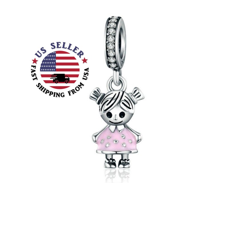 Little Girl Charm - Etsy