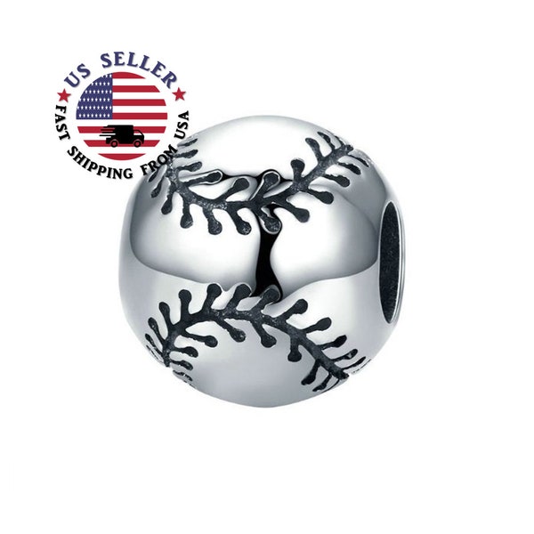 Baseball Charm - Etsy