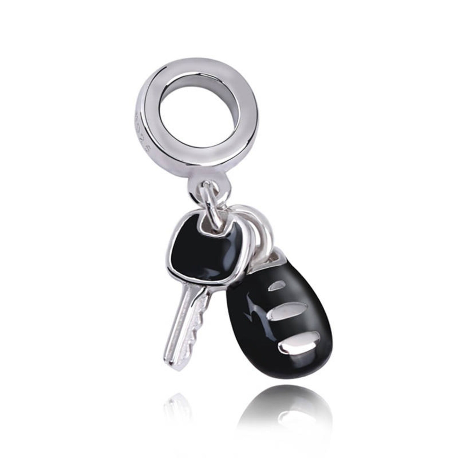 Car Keys Charm Sterling Silver Car Keys Charm New Car - Etsy