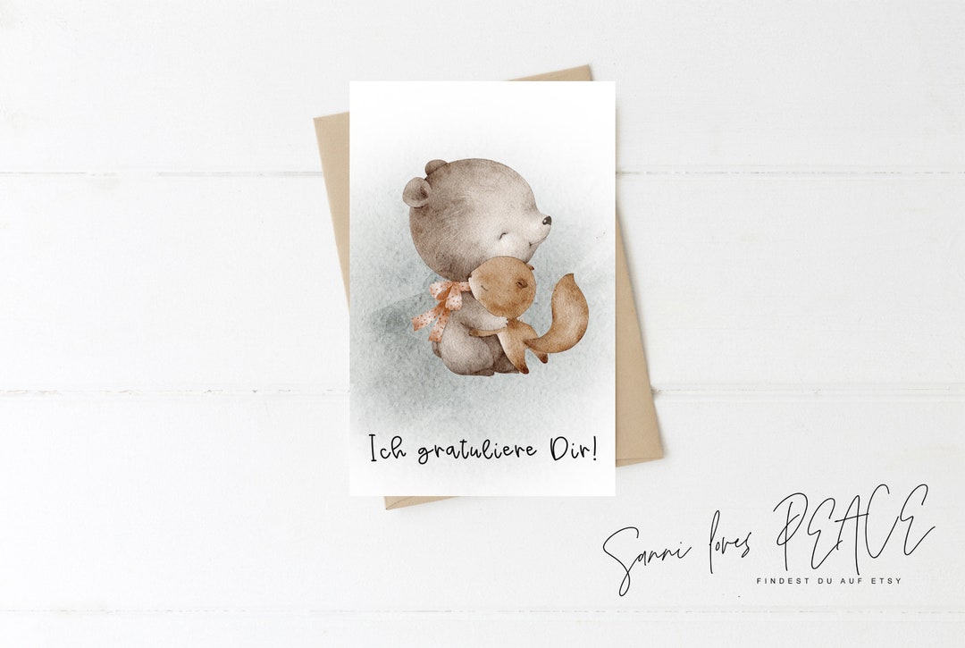 Card Congratulations Postcard Greetings Card Birthday Card Friendship ...