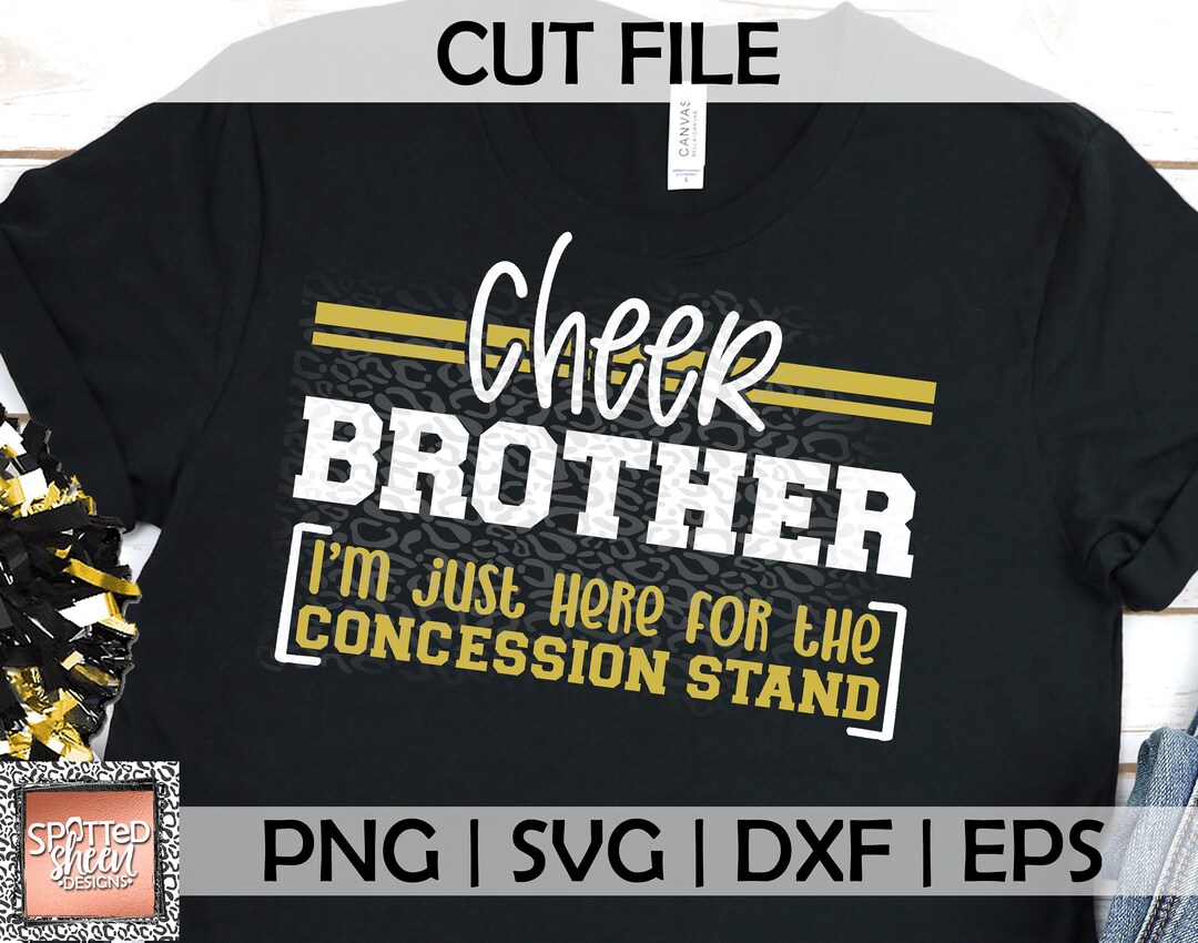 Cheerleading SVG - Cheer Brother - PNG SVG Eps and Dxf Files for ...