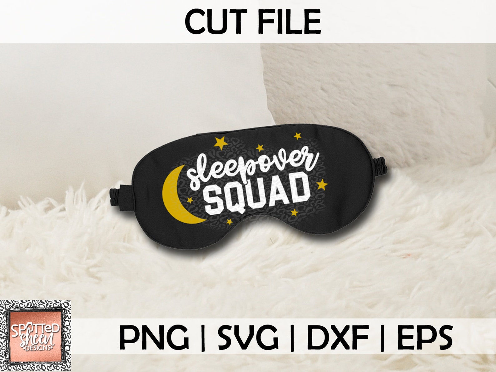 Sleepover Squad SVG PNG Eps and Dxf Files for Cutting Machines Cameo or ...