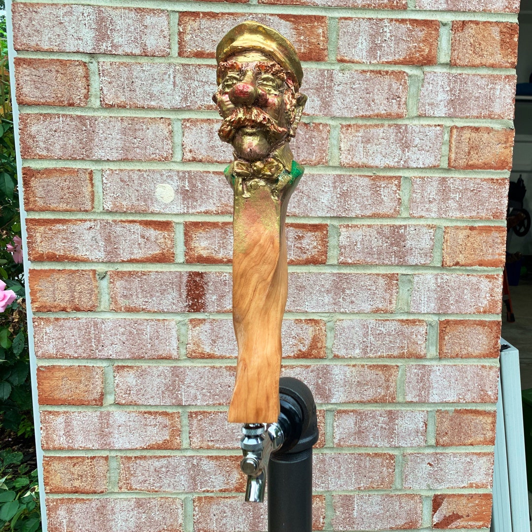 St. Patrick Draft Beer Tap Handle | Made in the USA | Irish “home Brew ...