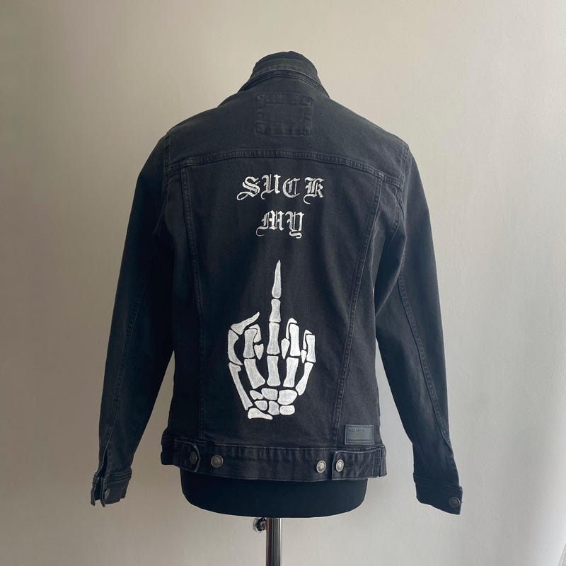 Punk Jacket - Etsy UK
