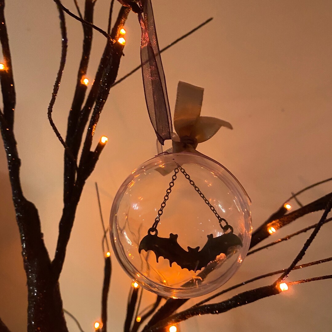 Halloween Spider/ Skull Bauble Hanging Decoration Spooky Christmas ...