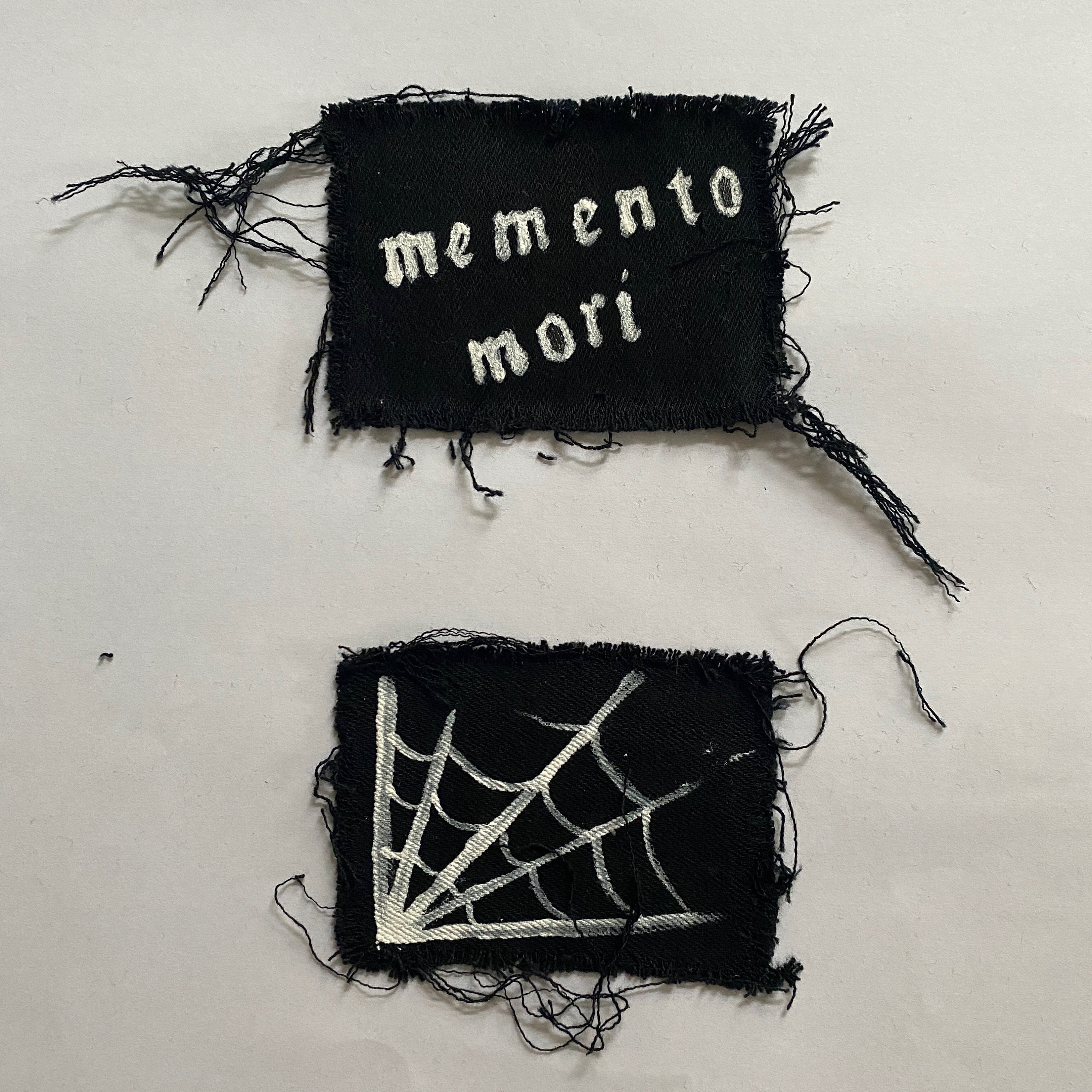 Hand Painted Gothic Patches, Band Patches, Custom Patches Iron on ...