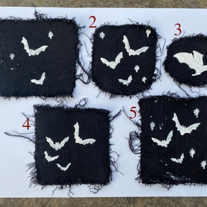 Hand Painted Gothic Patches, Band Patches, Custom Patches - Iron on ...