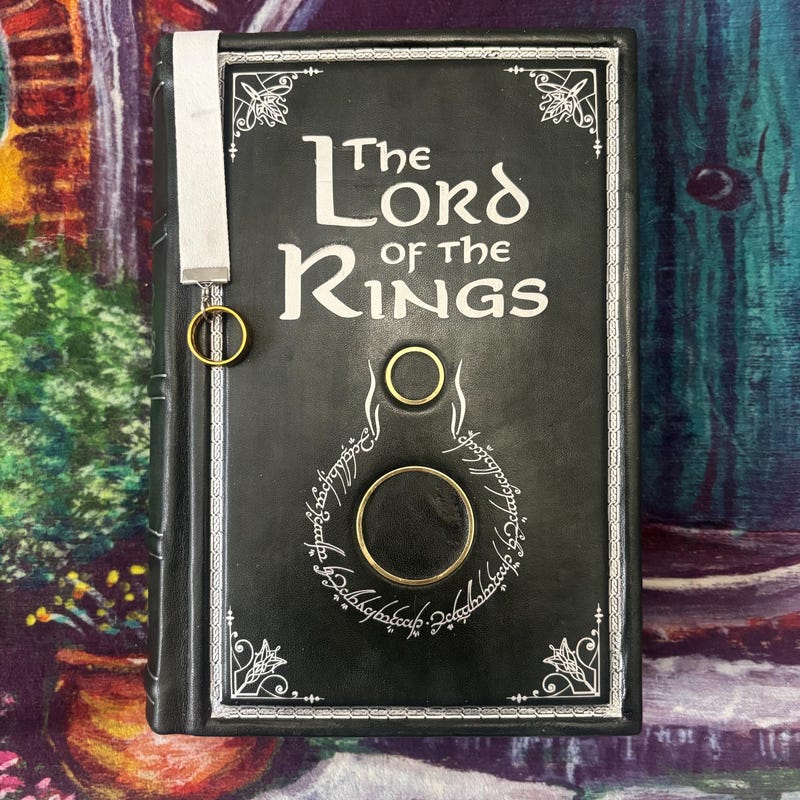 Lord of Rings Leatherbound - Etsy