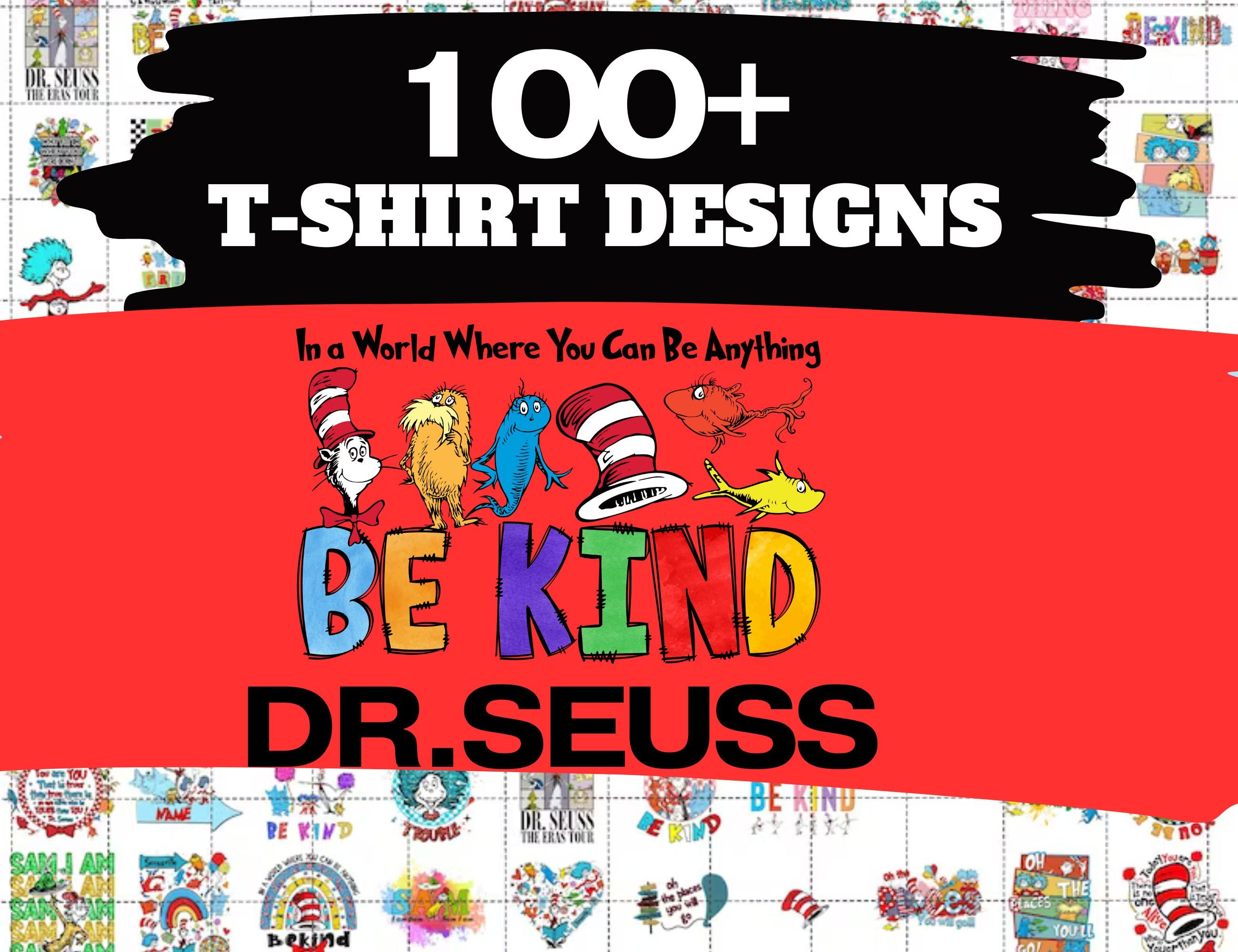 100 Be Kind PNG Bundle Cat in the Hat PNG Dedicated Teacher Save the ...