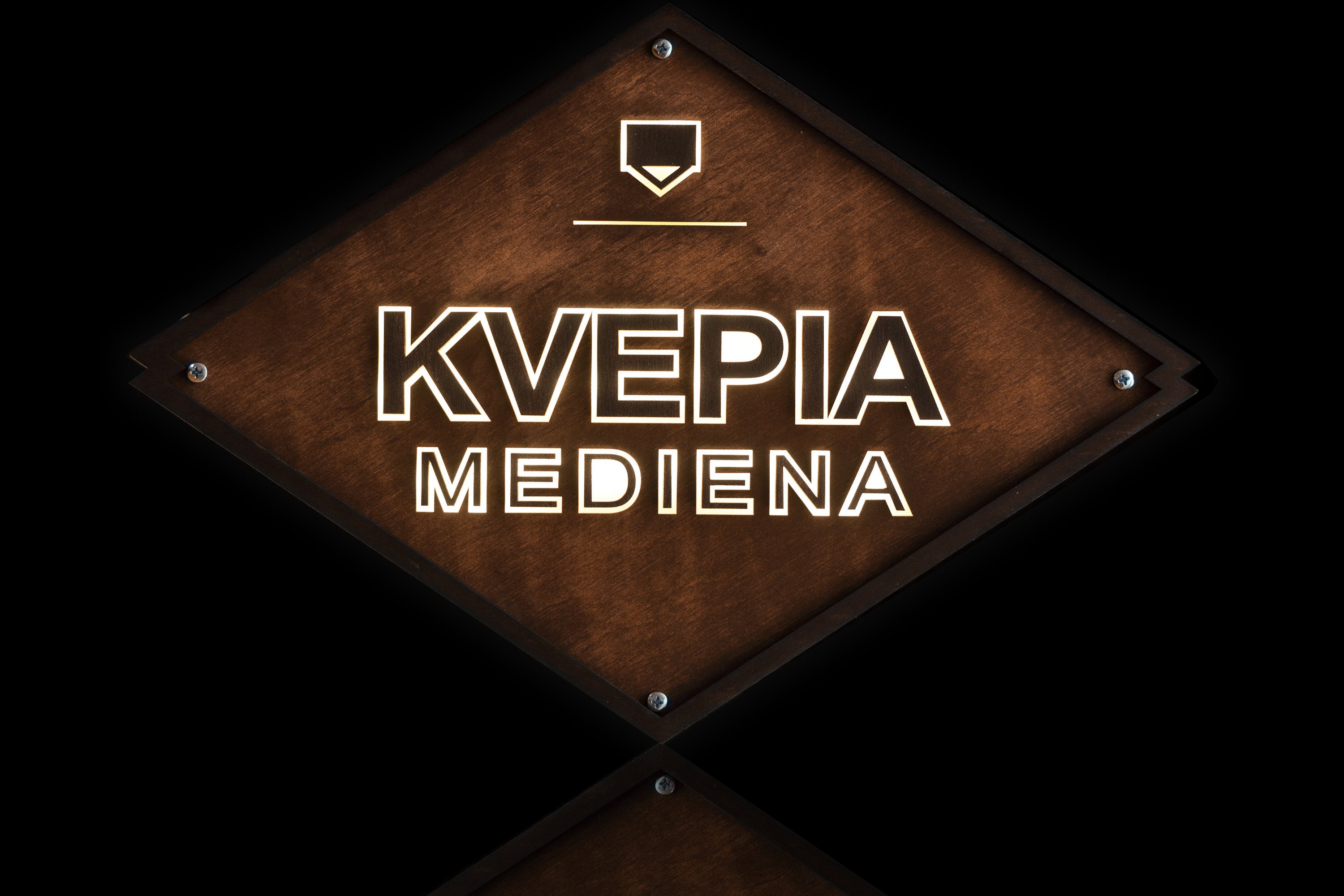 Custom Led Logo Sign Wooden Led Logo Sign Led Light Company | Etsy