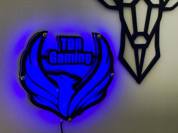 Led Logo Sign Custom Led Sign Personalised Wooden Led Logo - Etsy