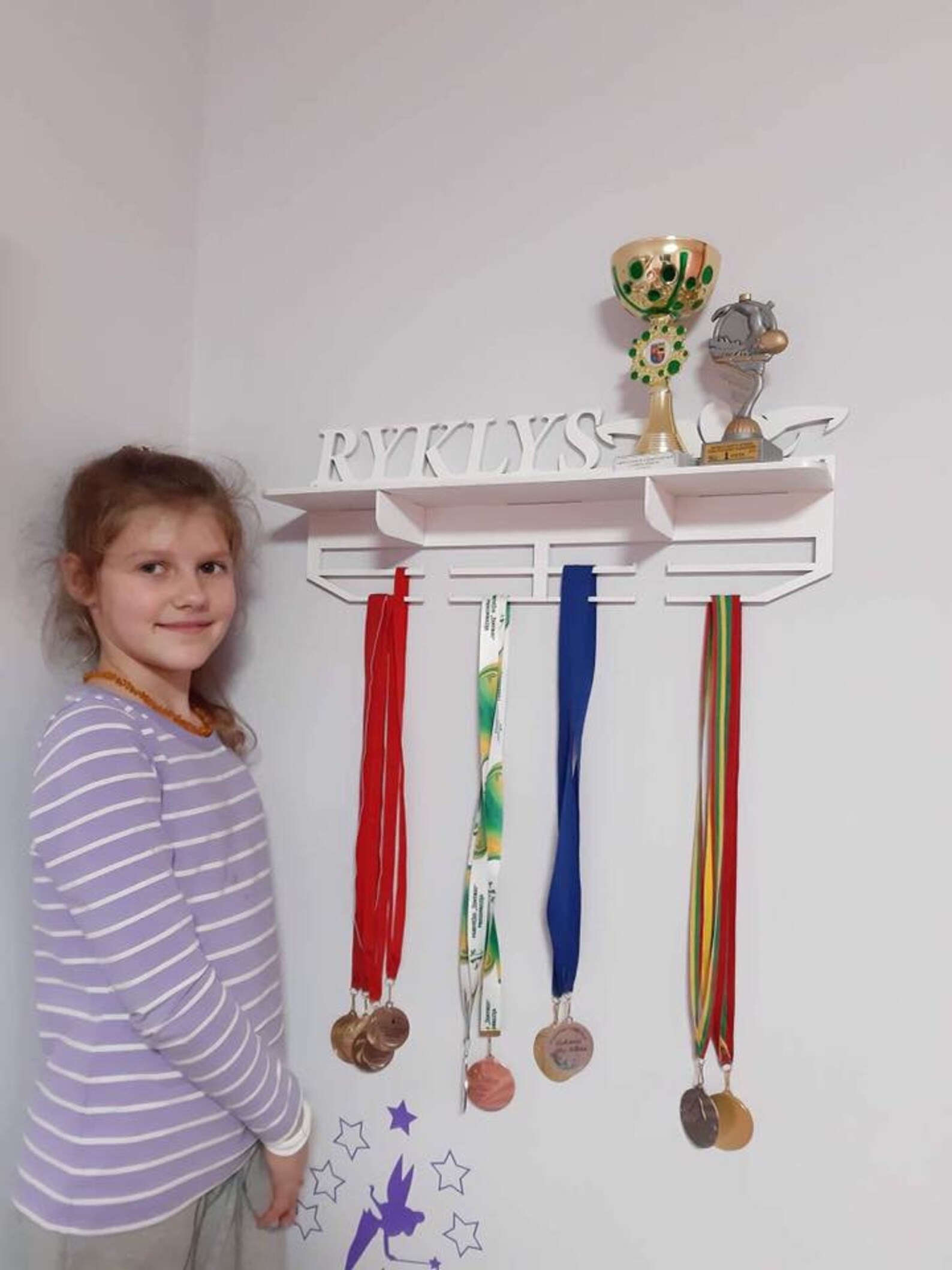 Personalized Namedcustom Handmaded Wooden Medal Hanger | Etsy