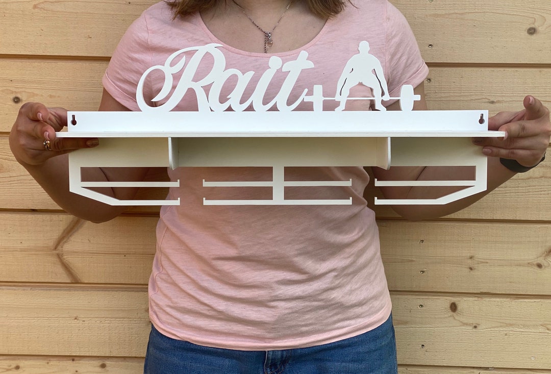 Personalized Medal Hanger, Customized and Handmaded, Wooden Medal ...