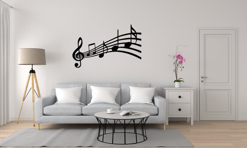 Music Notes Wall Art Wooden Music Notes Music Wall Decor - Etsy