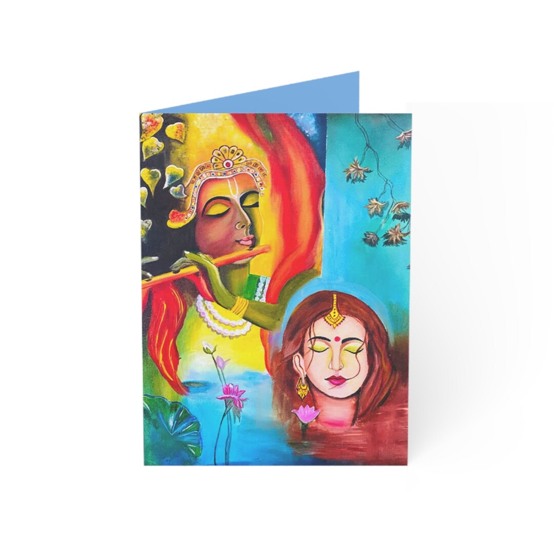 Personalized Indian Greeting Cards, Handmade & Religious Designs ...