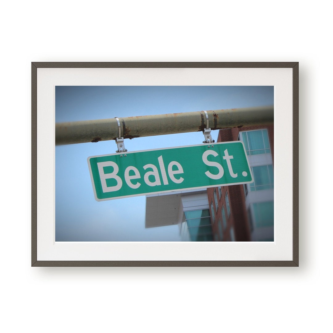 Memphis Photography, Beale Street Sign, Beale Street Photography ...