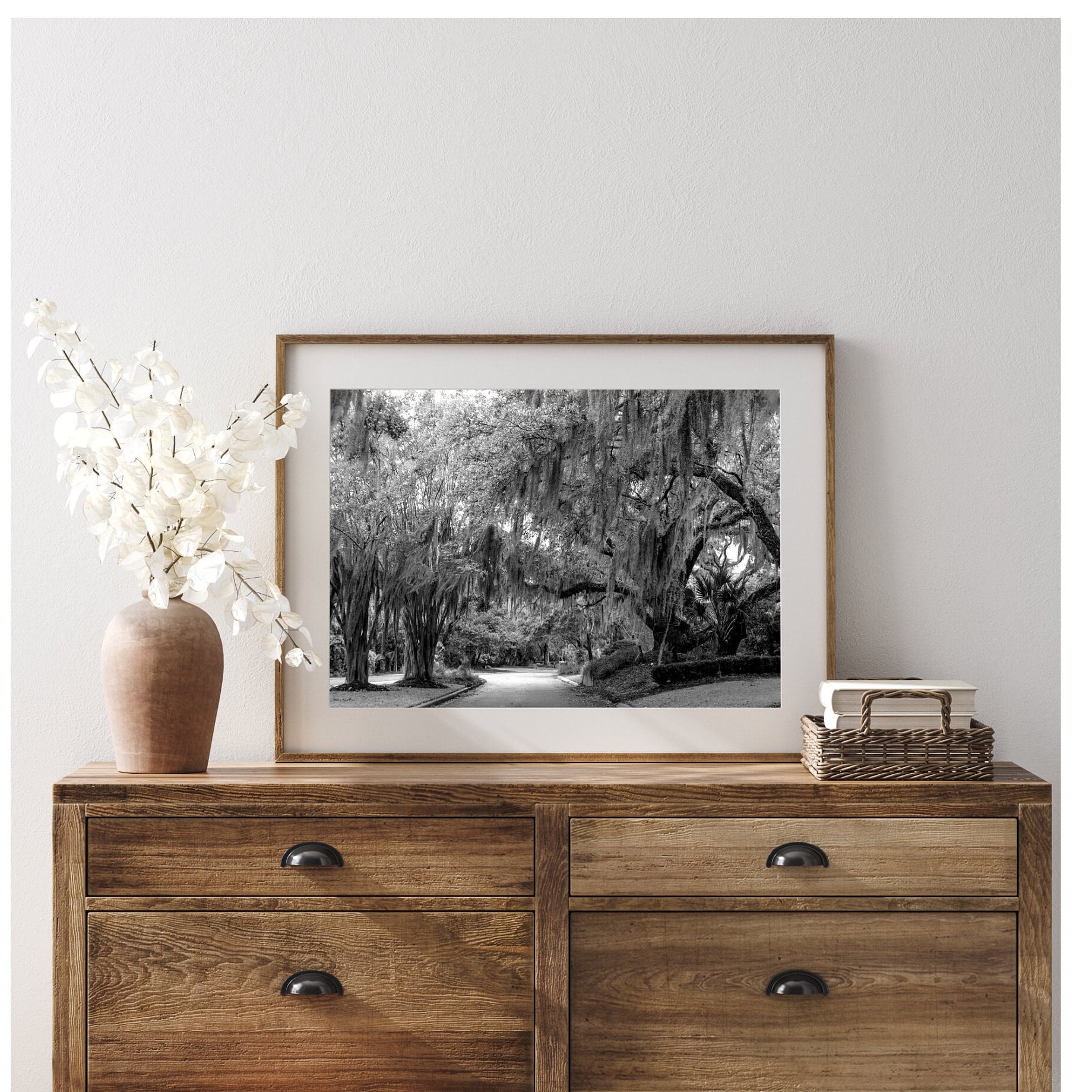 Kiawah Island Print: Spanish Moss, Lowcountry Tree Art - Etsy
