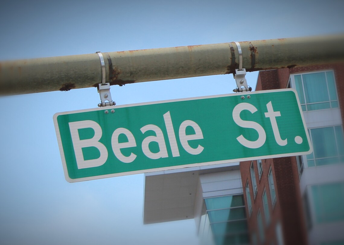 Memphis Photography Beale Street Sign Beale Street | Etsy