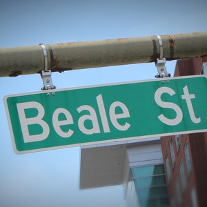 Memphis Photography, Beale Street Sign, Beale Street Photography ...