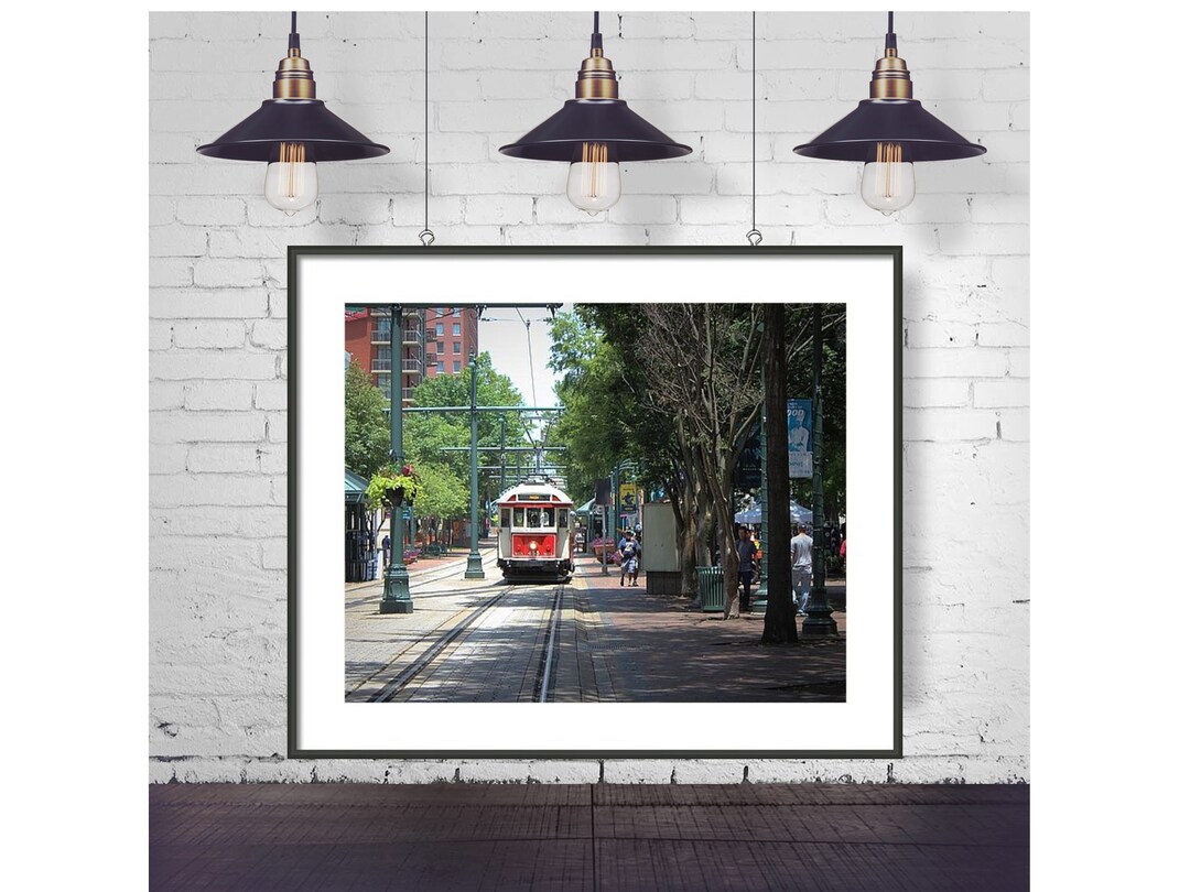 Memphis Main Street Trolley Photography: Tennessee Wall Art - Etsy