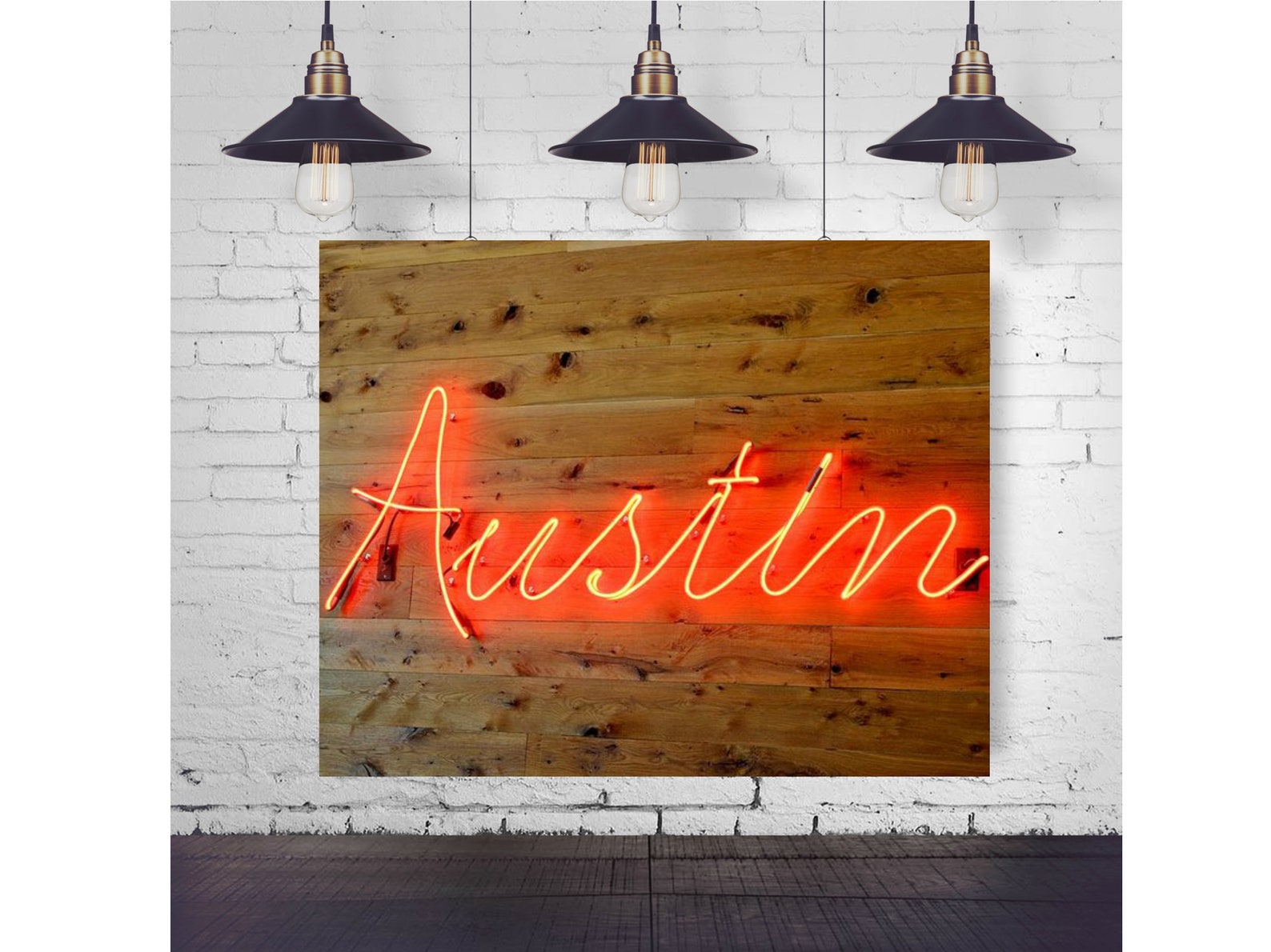 Austin Texas Photography Austin Neon Sign Red Neon Sign Art | Etsy