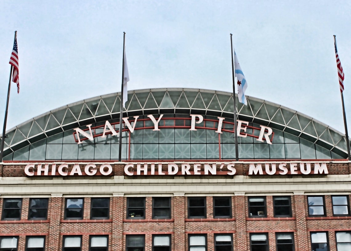 Chicago Photography Navy Pier Chicago Children's Museum | Etsy