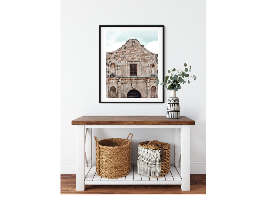 Alamo Photography Print: San Antonio Spanish Mission Wall Art - Etsy