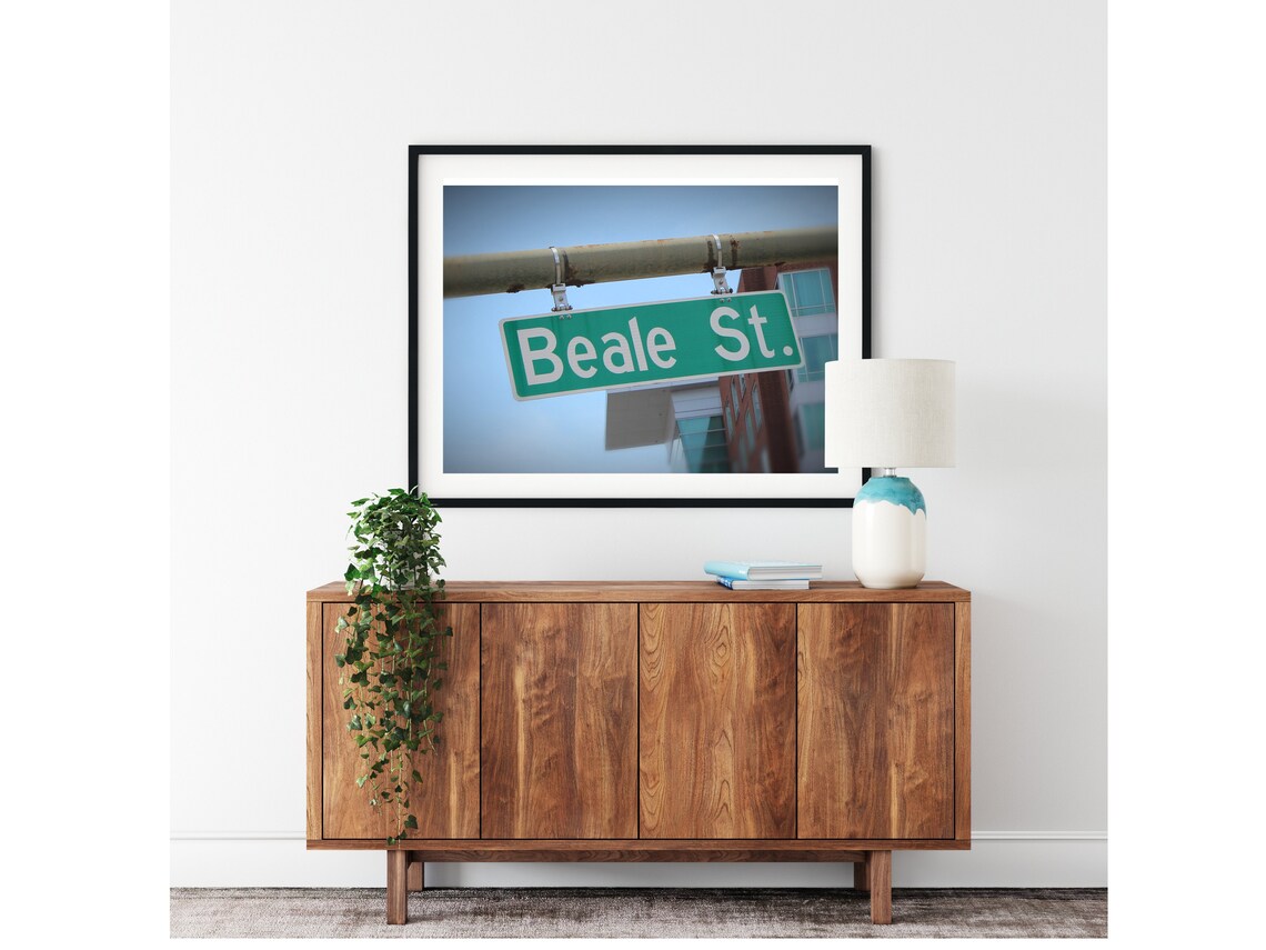 Memphis Photography Beale Street Sign Beale Street | Etsy