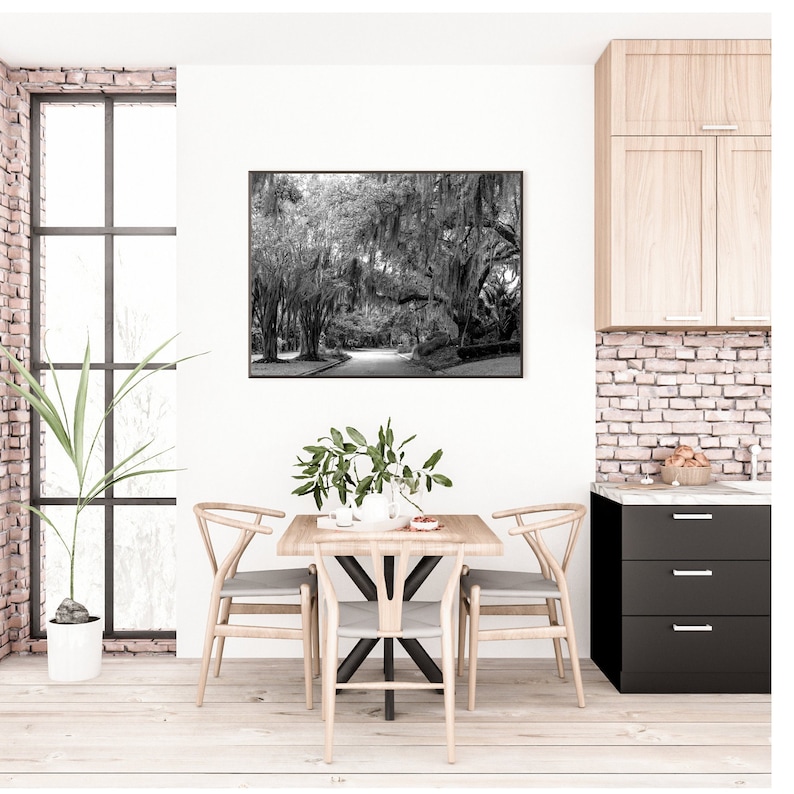 Kiawah Island Print: Spanish Moss, Lowcountry Tree Art - Etsy