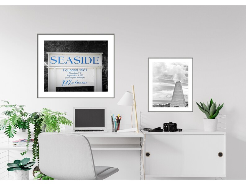Highway 30A Florida Seaside Welcome Sign Photography Seaside | Etsy