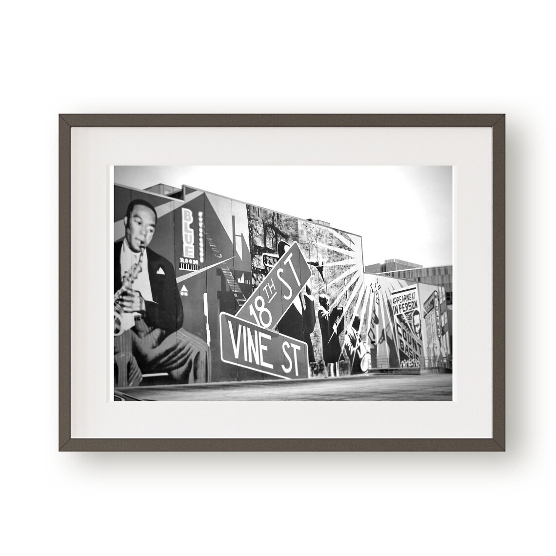 Kansas City Wall Art 18th & Vine Mural Kansas City - Etsy