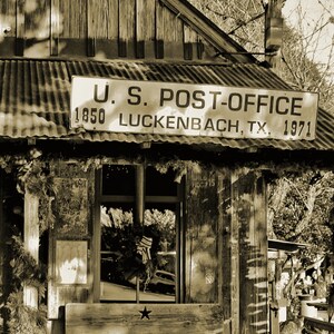 Luckenbach Texas, Texas Photography, Luckenbach Texas Sign, Texas Art ...
