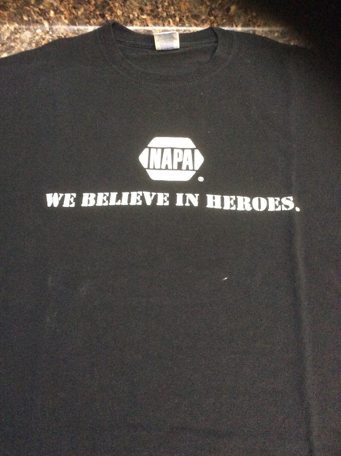 NAPA Auto Parts Black Believe in Heroes T-shirt - Etsy