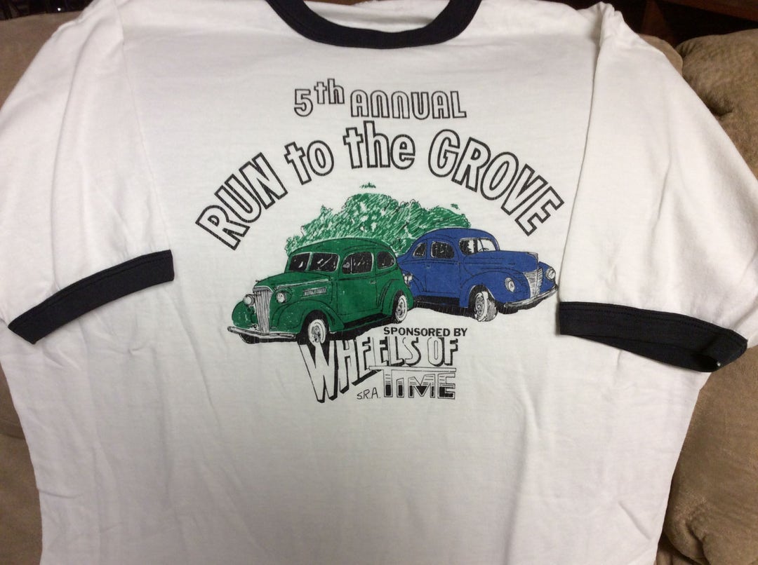Vintage 80s Wheels of Time Street Rod Event T-shirt - Etsy