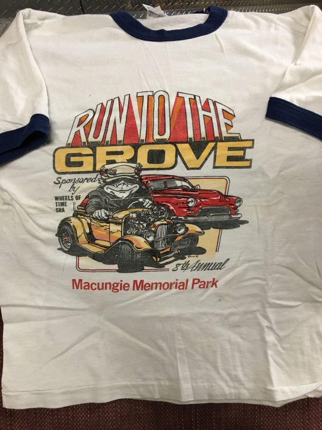 Vintage 1987 “run to the Grove” Rod Run Car Show T-shirt - Etsy