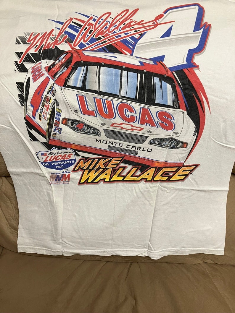 Vintage Mike Wallace NASCAR Monte Carlo T Shirt - Etsy