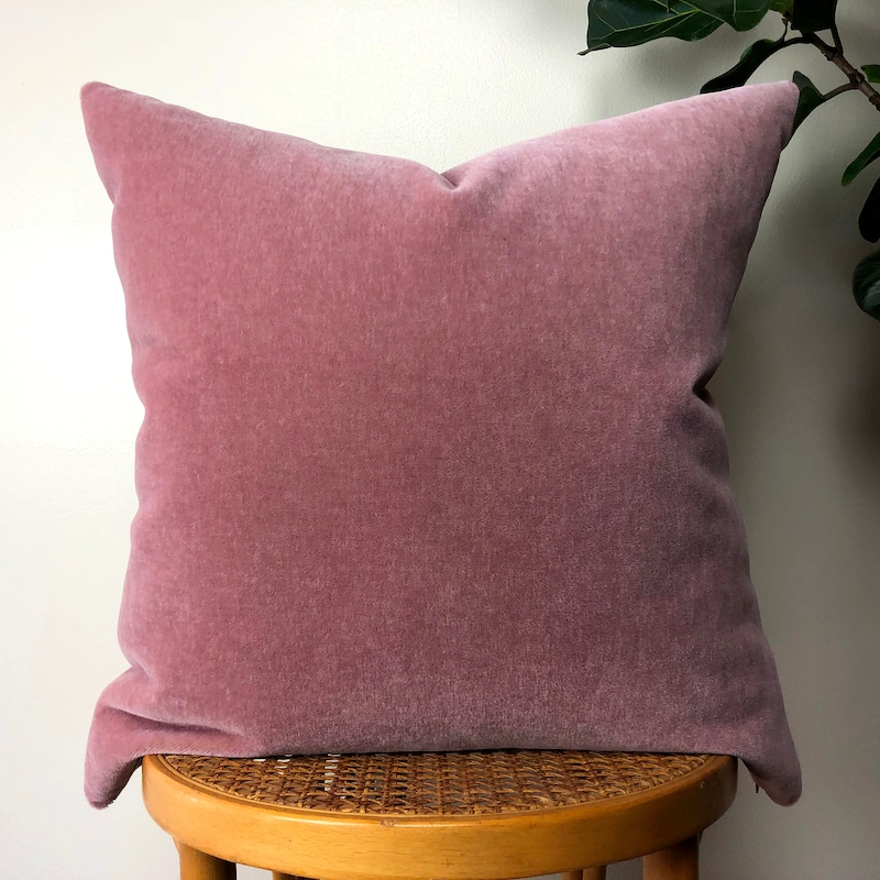 Pink Velvet Pillows - Etsy