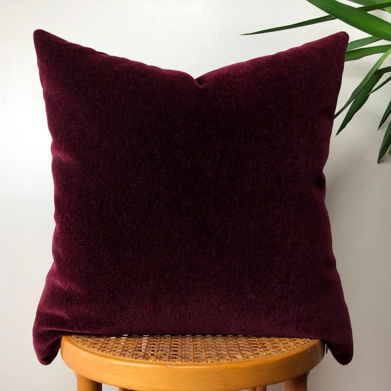 Wine Coloured Throw - Etsy