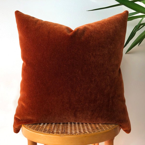 Rust Throw Pillow - Etsy