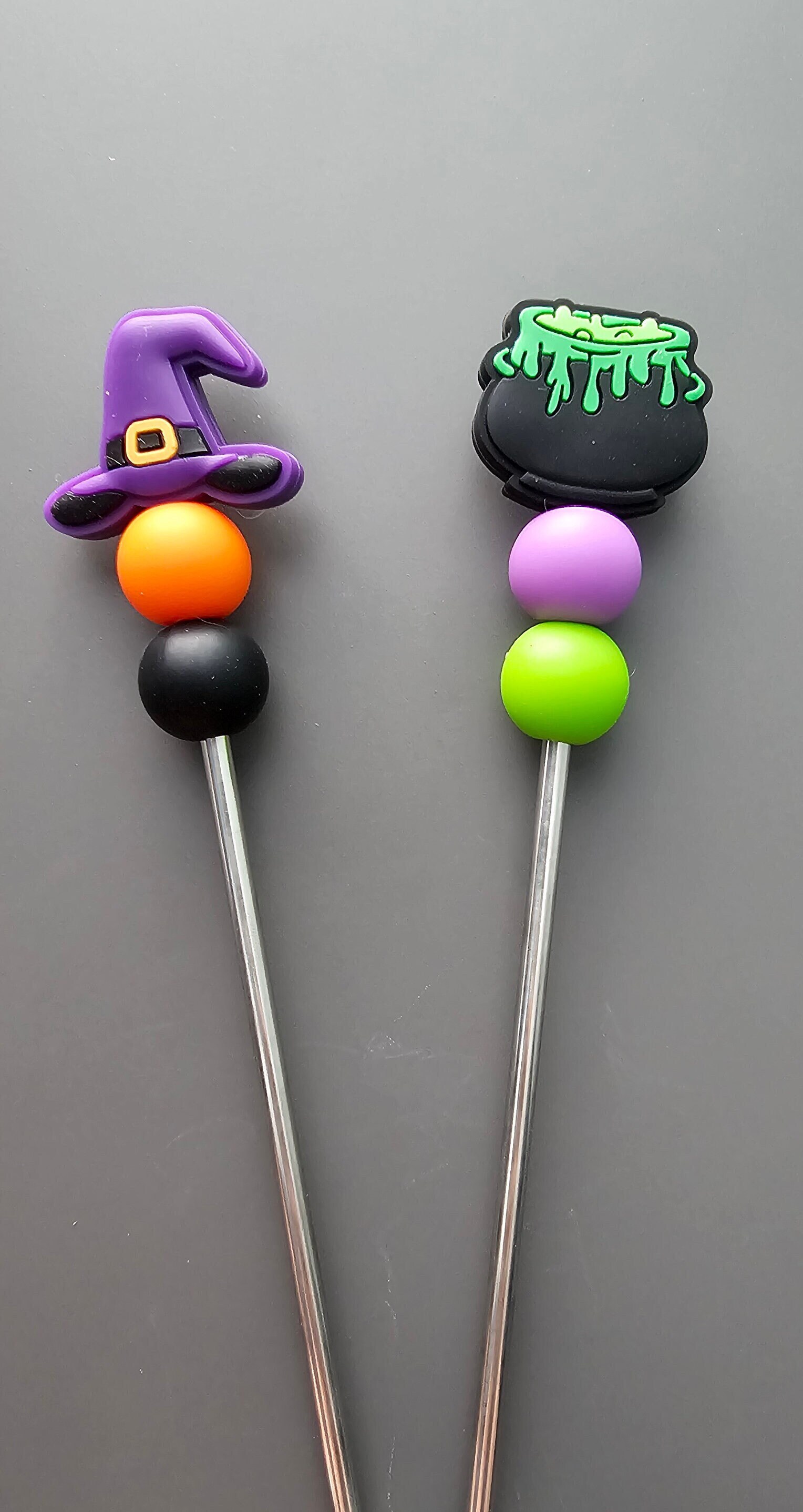 Witch and Cauldron Sewing Sticks - Etsy