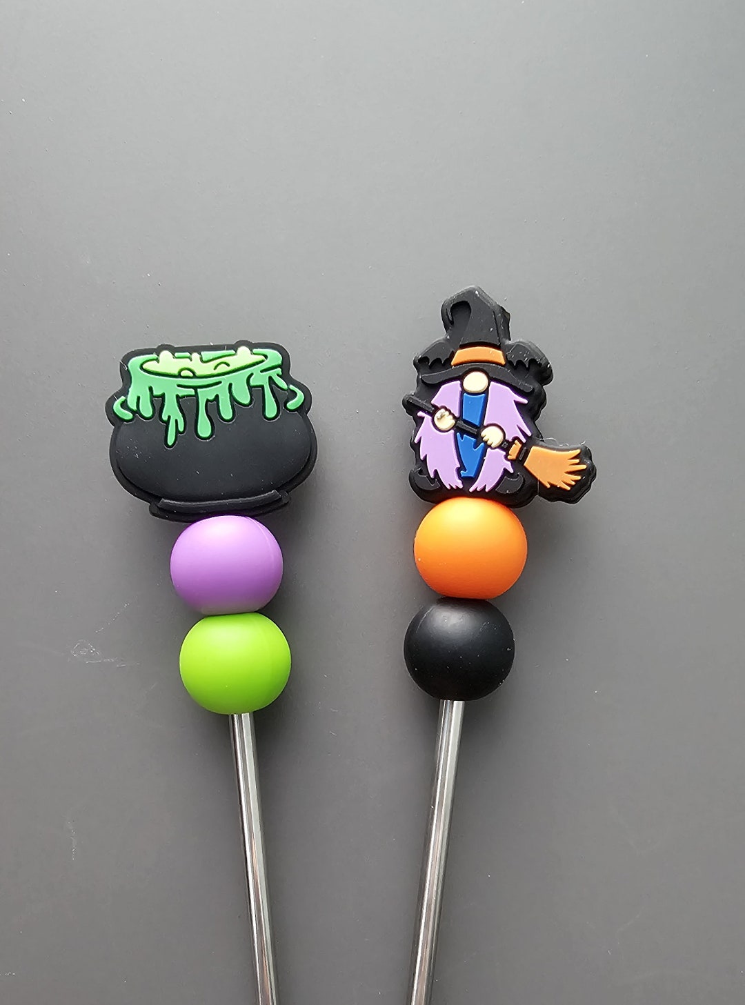Witch Gnome and Cauldron Sewing Sticks - Etsy