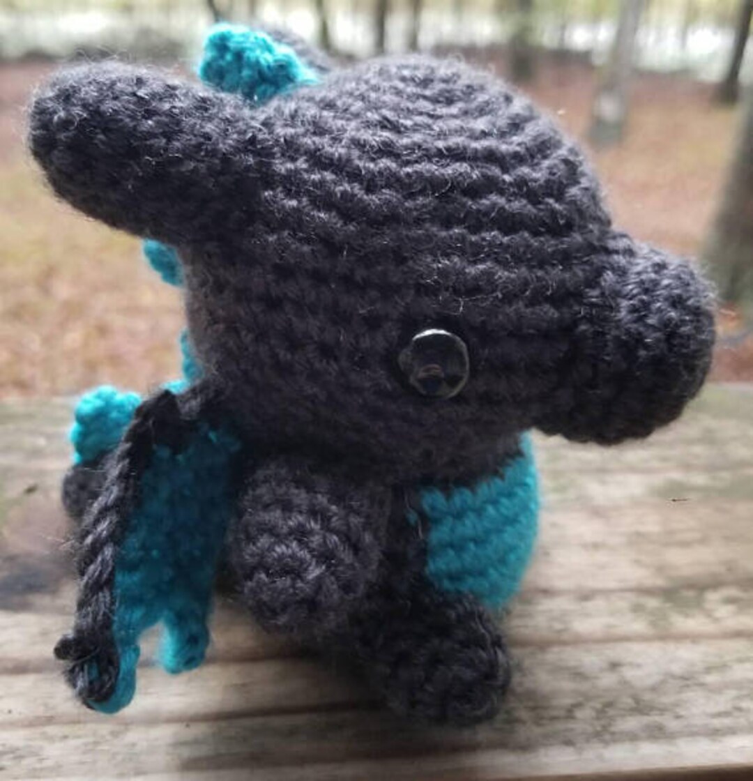 Chibi Dragon Amigurumi Pattern - Etsy