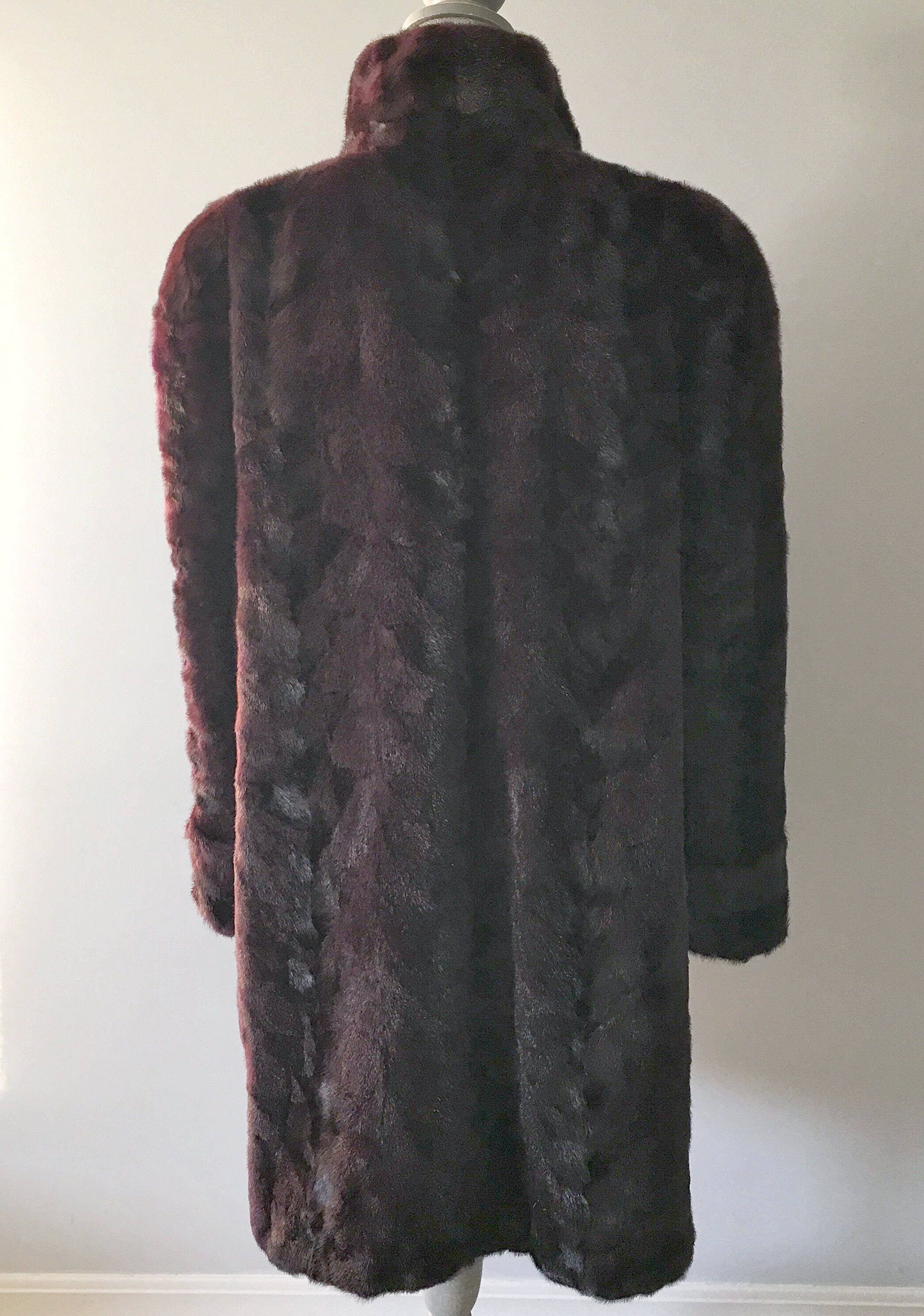 Vintage 70s Safuron Mink Fur Coat - Etsy