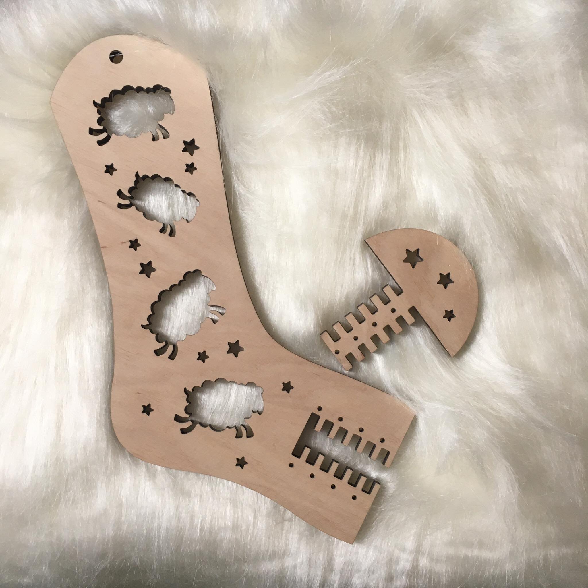 Wooden sock blocker 1piese Sock former Adjustable sizes | Etsy