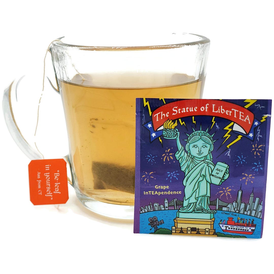 Statue of Liberty Tea - the Statue of Libertea: Organic Grape ...