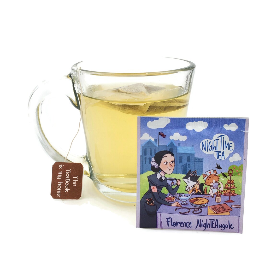 Night Time Tea - Florence Nightteangle: Organic Chamomile Lavender Tea ...