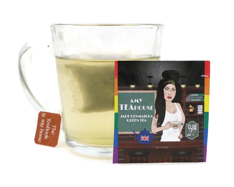 Green Tea Varietea Sampler: Einstein Amy Winehouse Ruth | Etsy