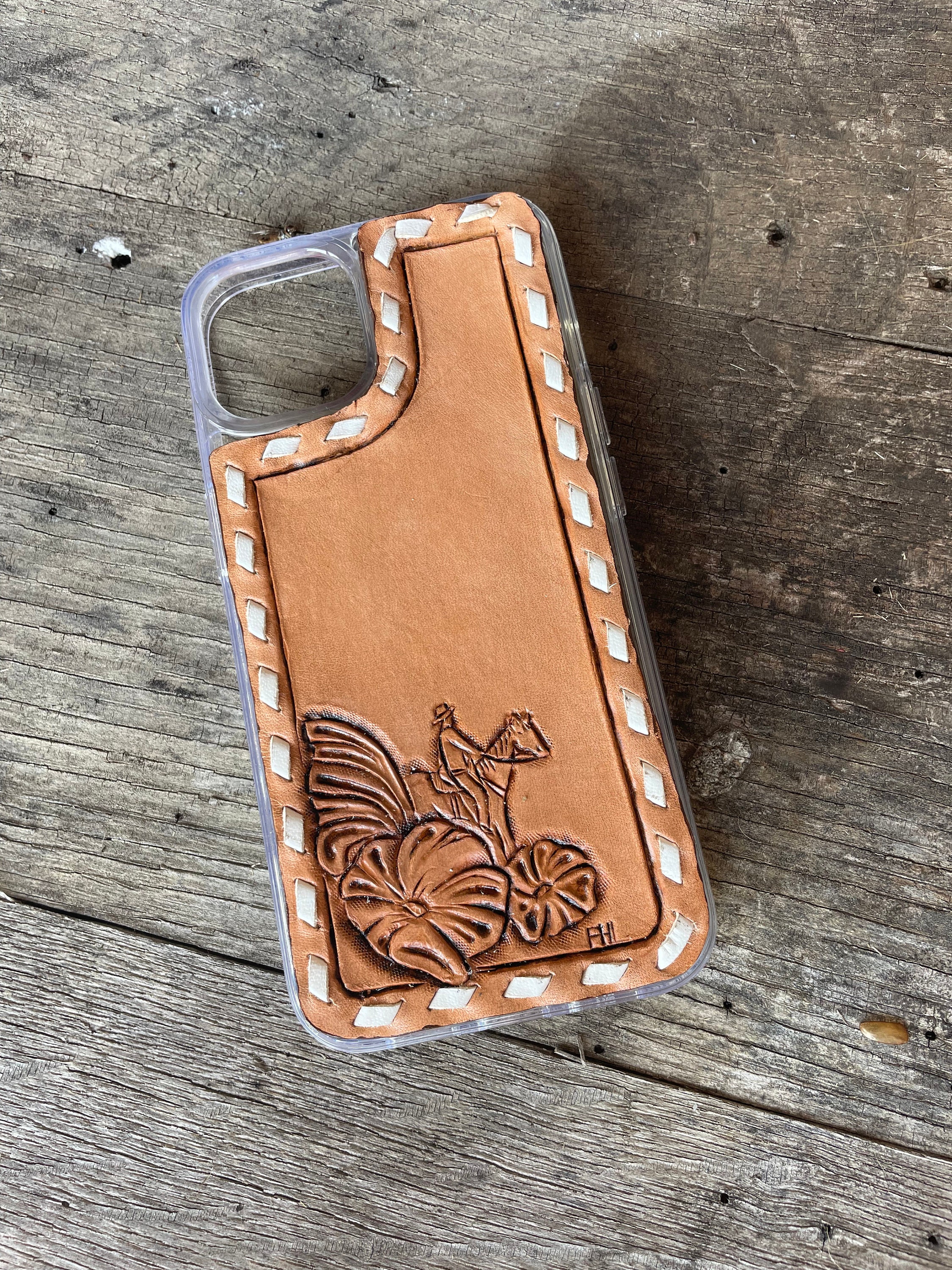 Western Leather Phone Cases - Etsy
