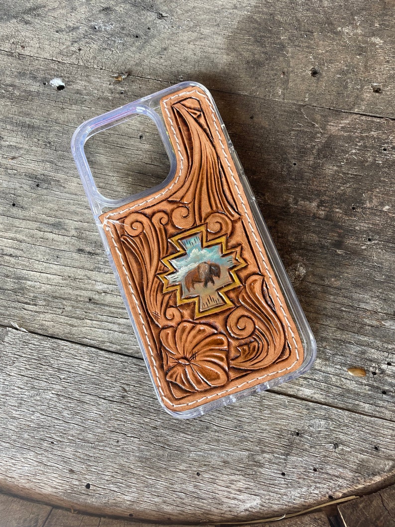 Western Leather Phone Cases - Etsy