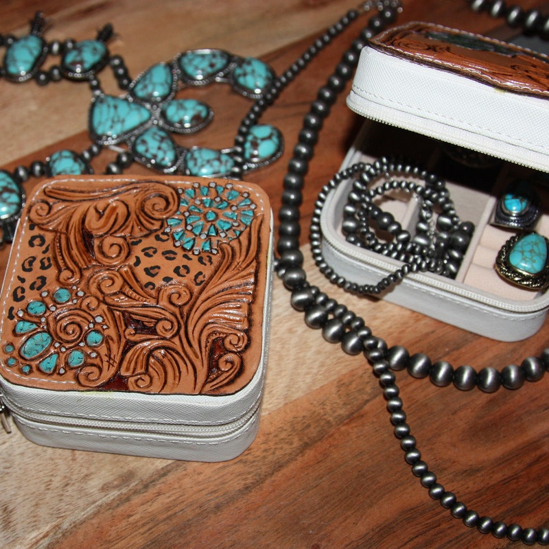 Leather Jewelry Box - Etsy